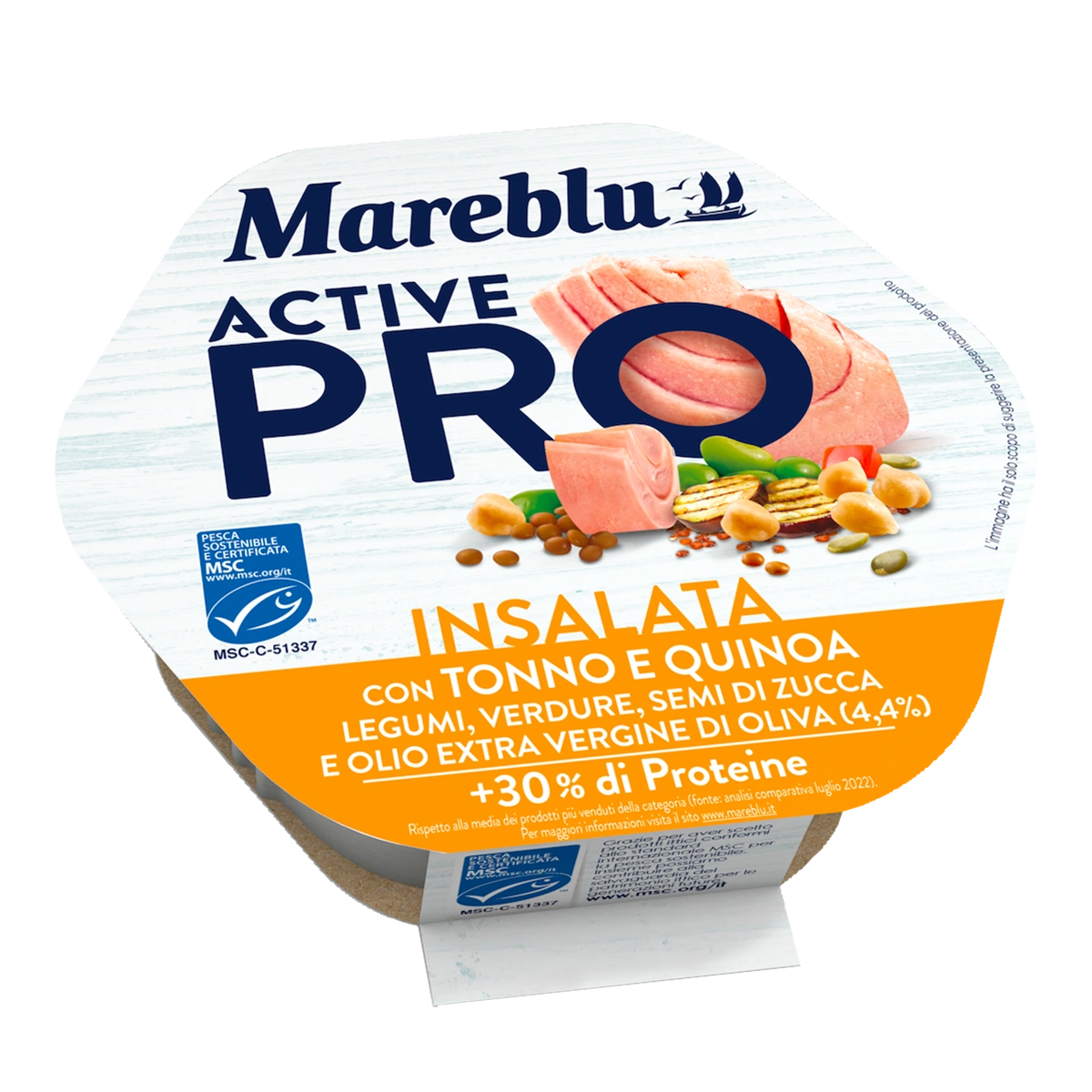 Insalata con tonno e quinoa - ActivePRO - Mareblu