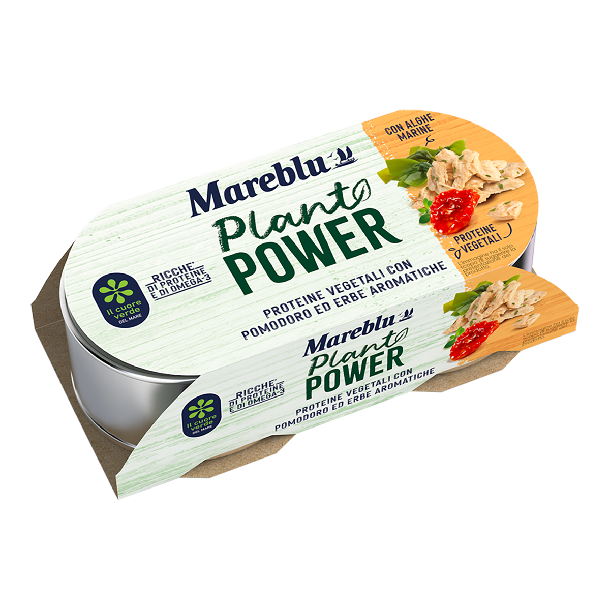 Proteine Vegetali con pomodoro ed erbe aromatiche - Mareblu